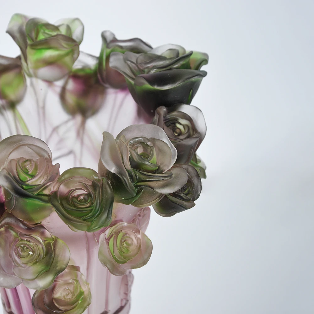 High Quality Luxury Wedding Party Decorative Colored Glaze Craft Art ...