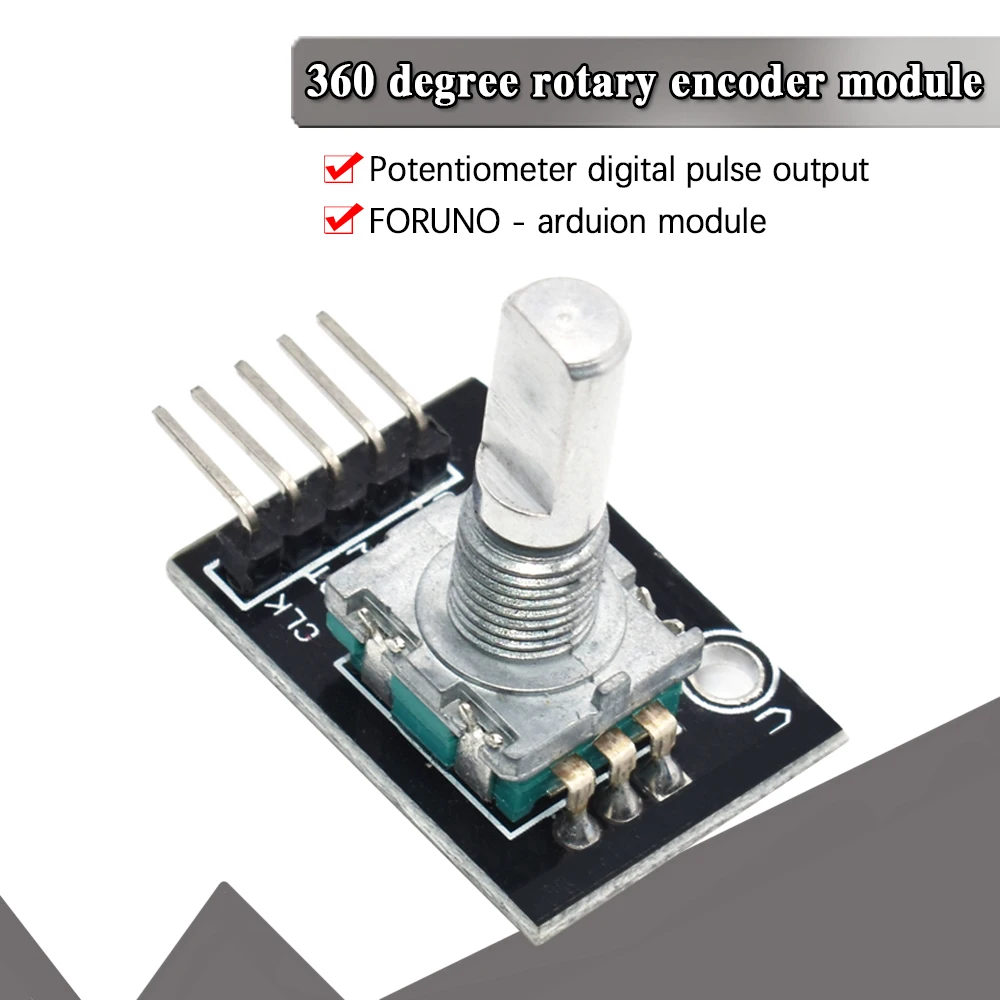 Aeak 360 Degree Rotary Encoder Module Ky-040 - Buy 360 Degree Rotary ...