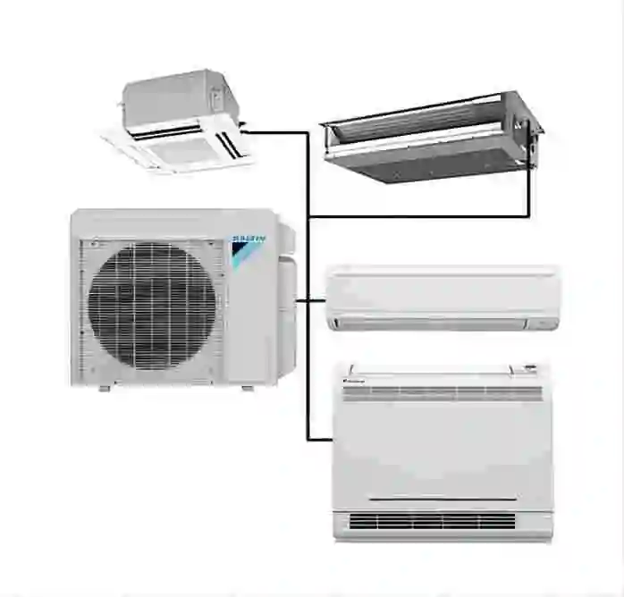 Abot Ceiling Concealed Ducted Standing Ac 36000btu Screw Chiller Heat ...
