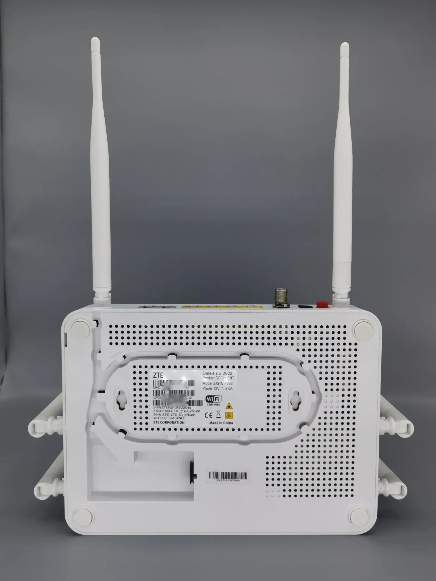 Original Zxhn F688 V9.0 Wifi 6 Ont Ax1800 2.4g&5g Wifi Fiber Ont Gpon Router - Buy Fiber Optic ...