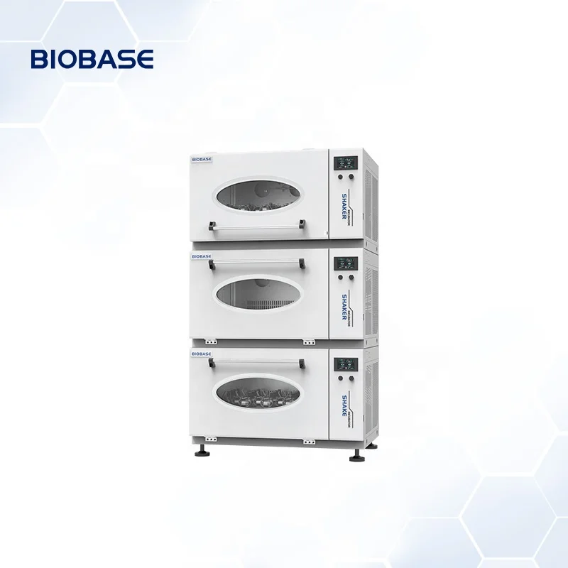 Biobase China Shaking Incubator Bjpx-sdw10 Stacked Large Capacity Shaking Incubator For Lab ...