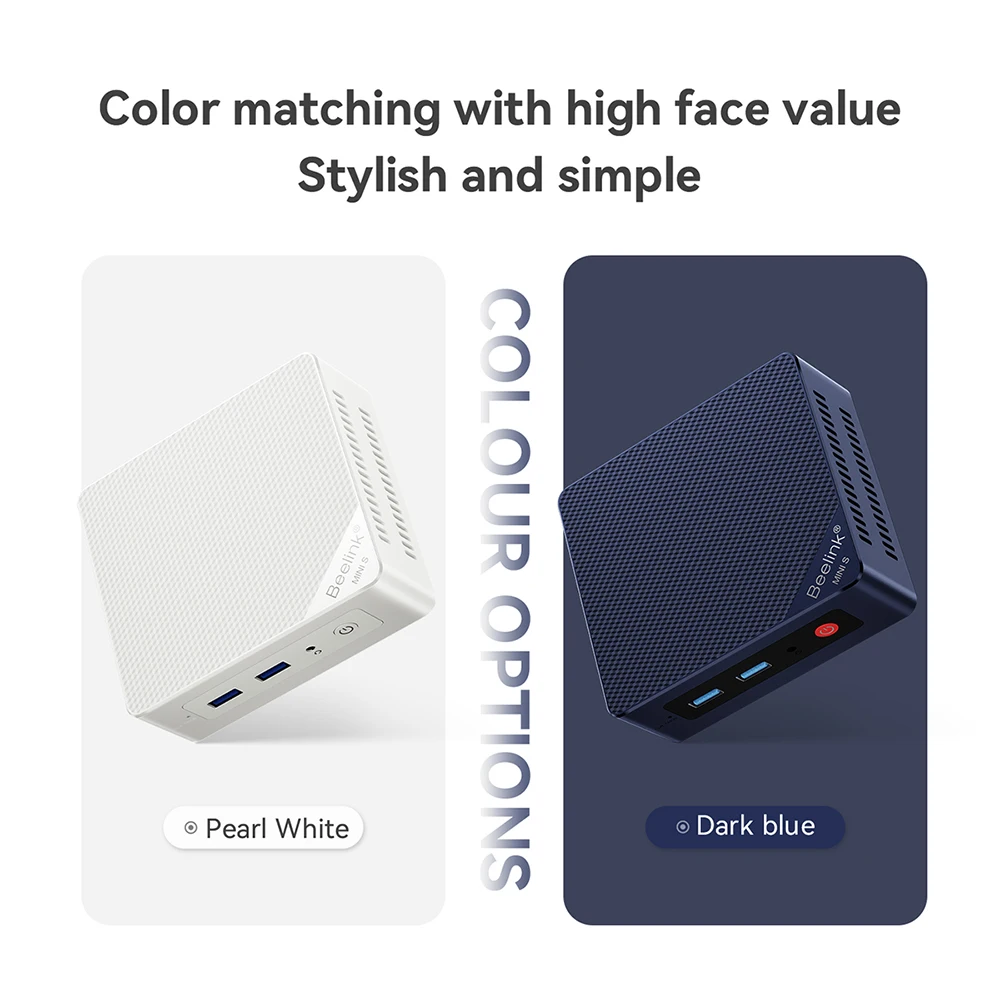 Beelink Mini S12 Pro Mini Pc Gaming Intel Alder Lake N100 Processor ...