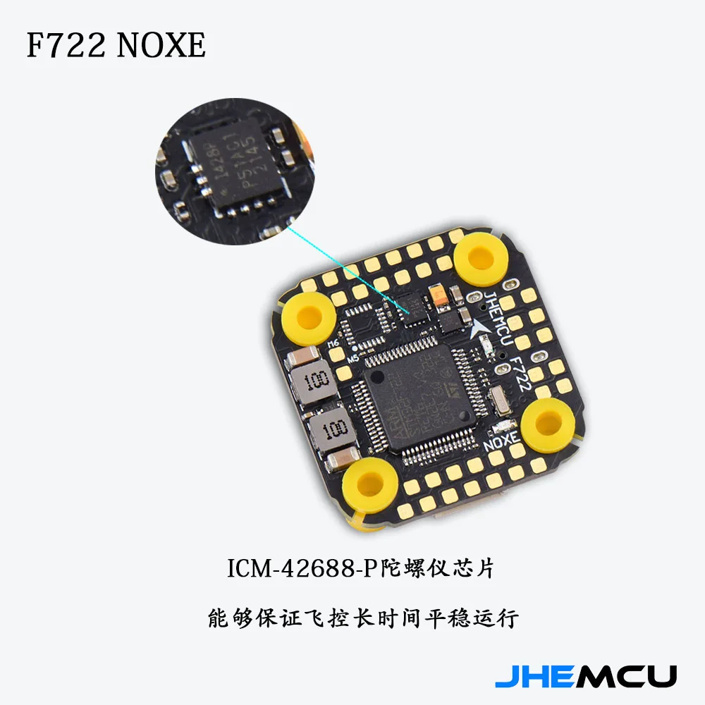 Jhemcu F722 Noxe Flight Controller Built-in Gyro Barometer Osd 16mb ...
