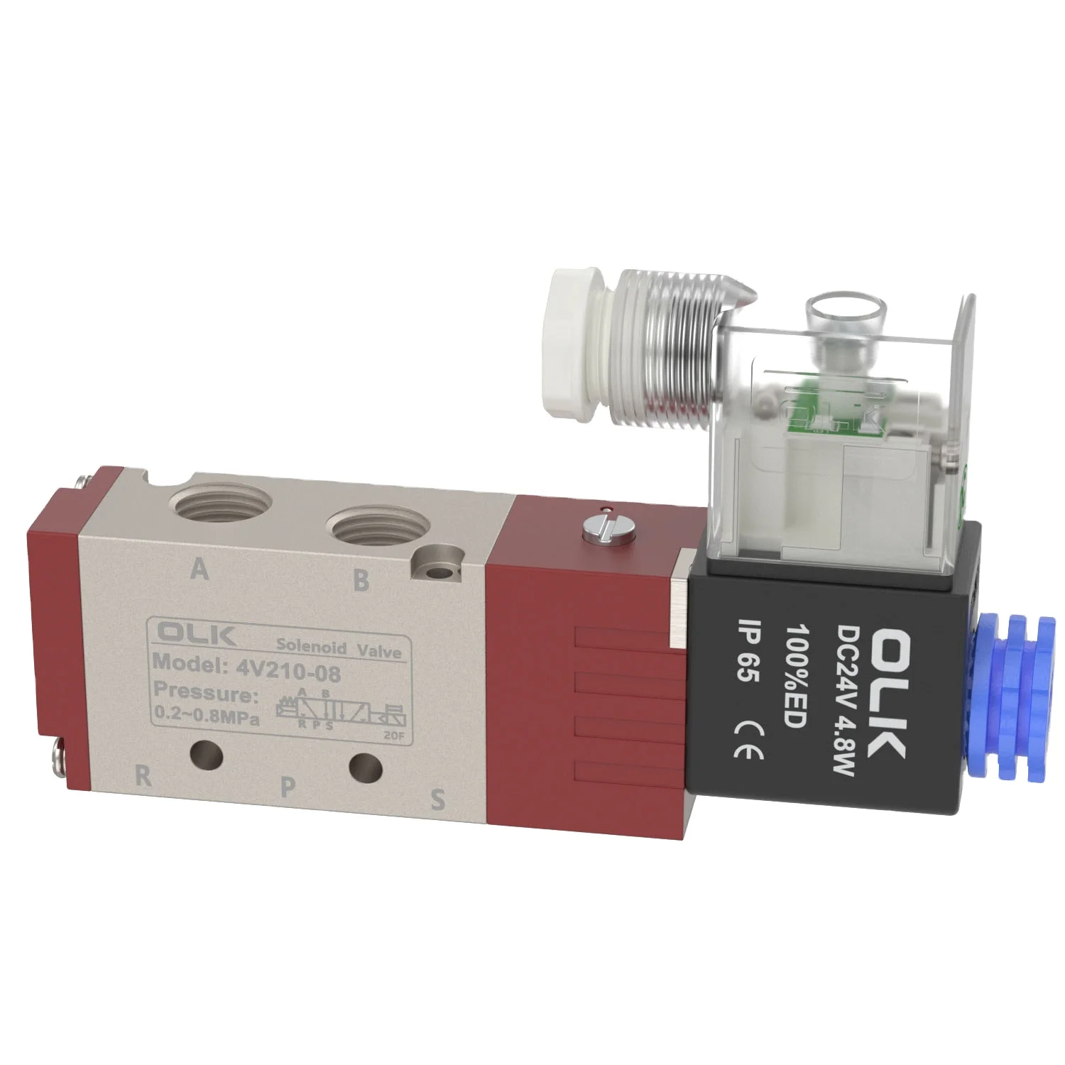 OLK Air Solenoid Valve Coils - Reliable Multiple Voltage Options