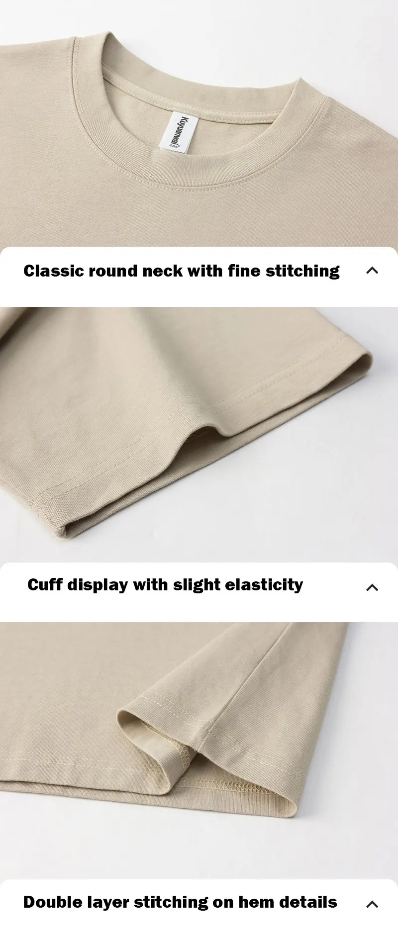 OEM Tshirt Manufacturer - Heavyweight 260g Cotton Designs