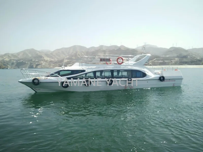 Passenger Tourist Ferry Boat 15.8m 53ft Fiberglass Passenger Boat For ...