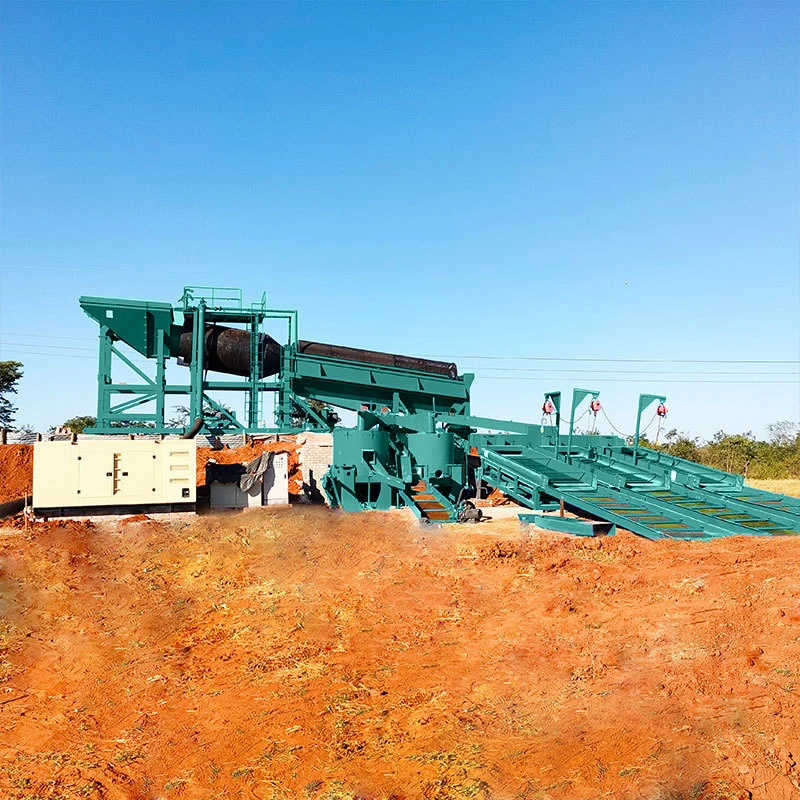 High Efficiency Gold and Diamond Washing Plant - 100-200 Tons/hour
