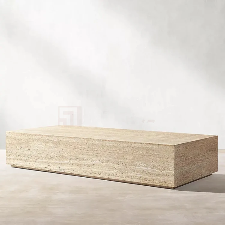 Factory Price Natural Stone Travertine Plinth Rectangle Travertine ...