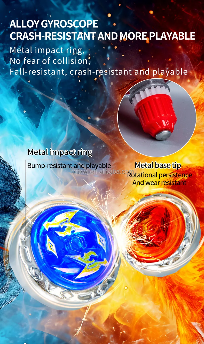 Multi Player Fighting Sword - Battle Gyro Toy for Kids