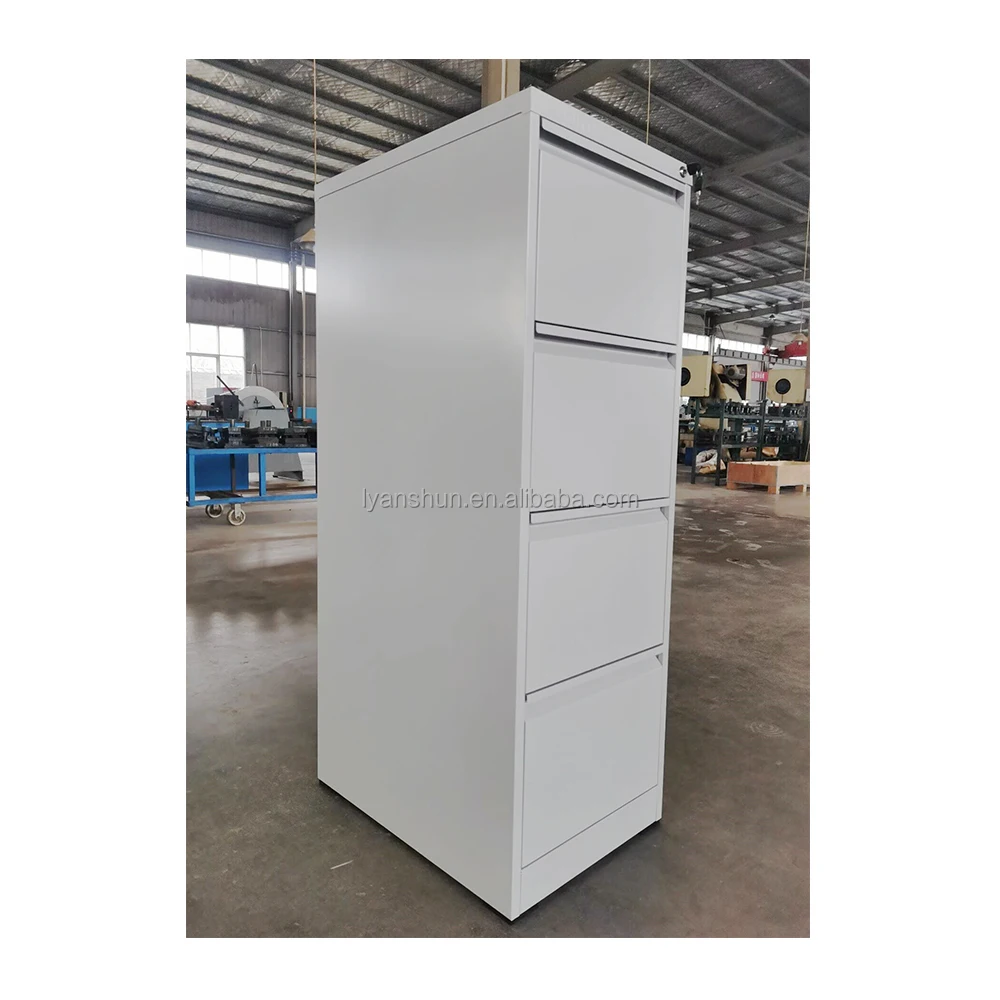 Modern Design 4-Drawer Steel Cabinet for Office & Storage