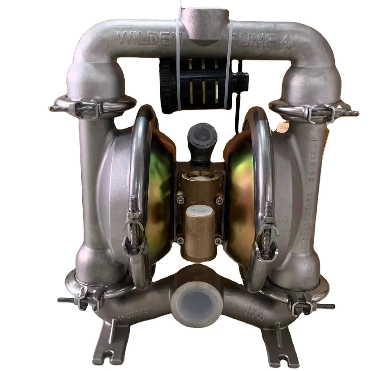 Wilden Air Operated Double Aodd Diaphragm Pump Tz4 1.5 Inch With Ptfe ...