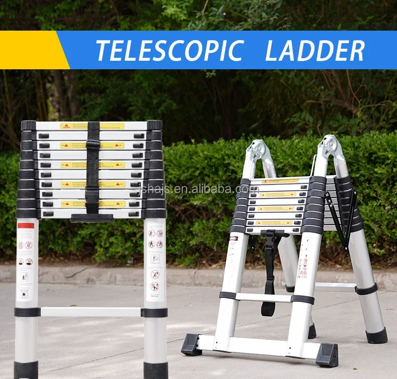 Escalera Telescopic Ladder Design Soft Close Aluminium New Made In ...