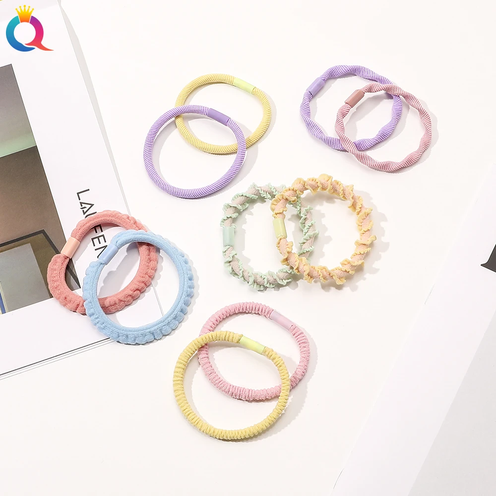 Durable Elastic Hair Tie Hairband Woman Ponytail Holder - Buy Hair ...