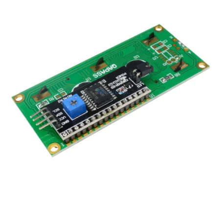 LCD1602 1602 Module Yellow Green Screen 16x2 Character LCD Display ...