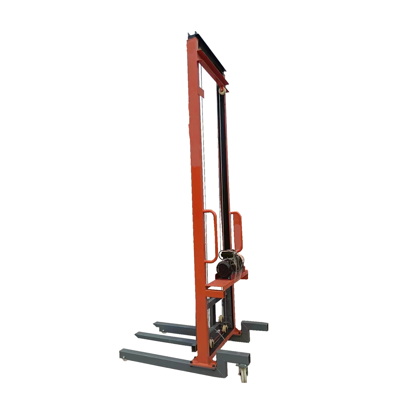 300kgs 5m Electric Forklift Stacker Truck Fork Pallet Jack Stacker ...