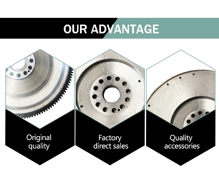 Engine Flywheel Part Original Cast Iron hino Sinotruk Dongfeng Howo ...