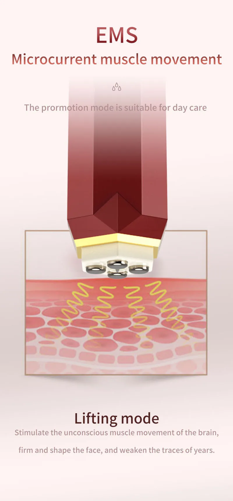 Portable Rf Skin Tightening Face Rejuvenate Microcurrent Wrinkle ...