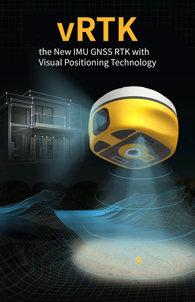 Gps Survey Equipment Rtk Gnss External Radio Hi Target D8pro V90 Plus Vrtk V5 Rtk4 Receiver Base ...