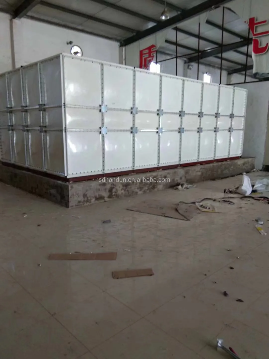 1m3-1000m3 Capacity Bolted Installation Frp/grp Sectional Water Tank ...