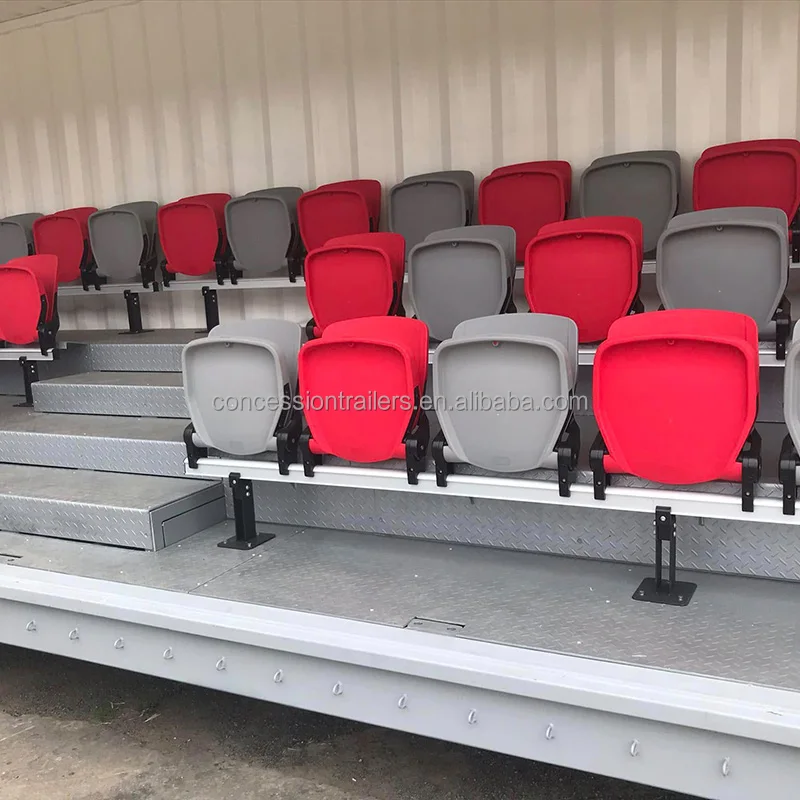 20/40ft Portable Stadium Seating - Durable & Quick Install