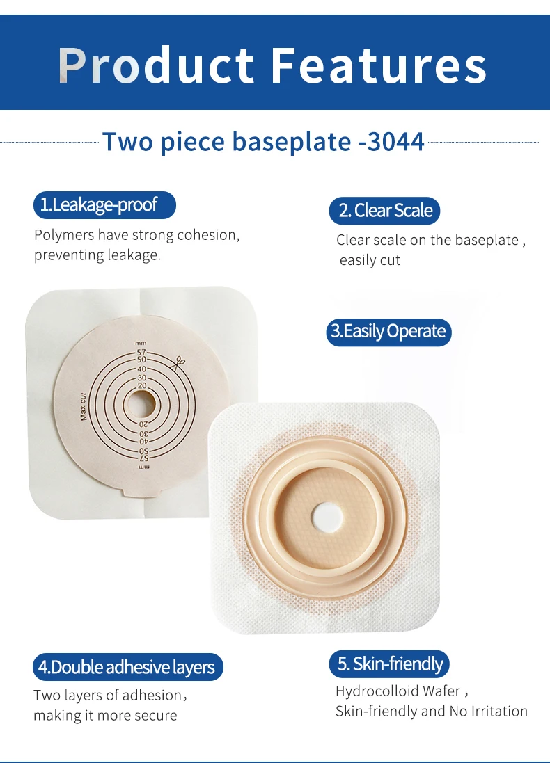 Steadlive Ostomy Drain Pouches - Reusable & Carbon Filtered