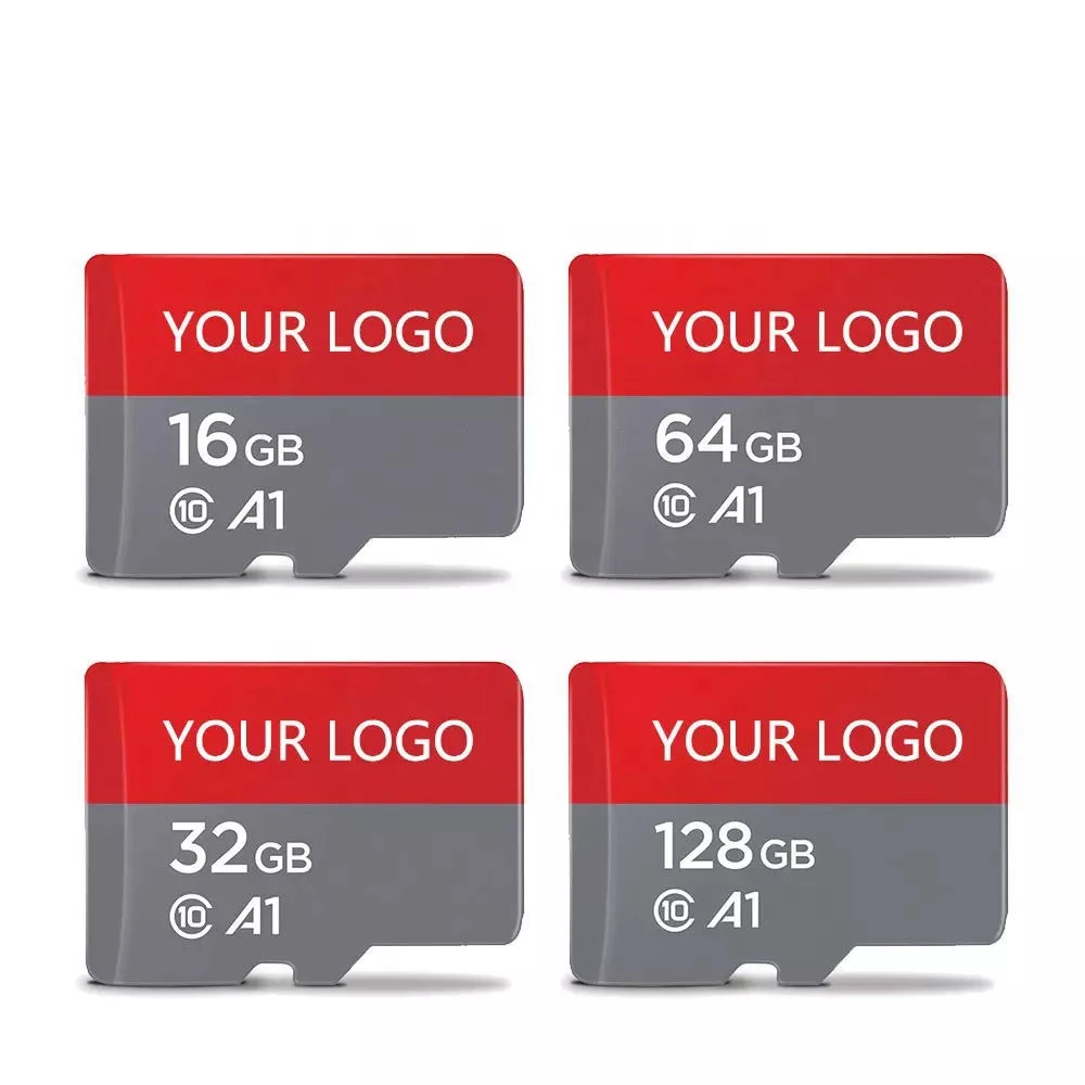 Full Capacity Flash Card - 128 GB SD Card with Custom Logo
