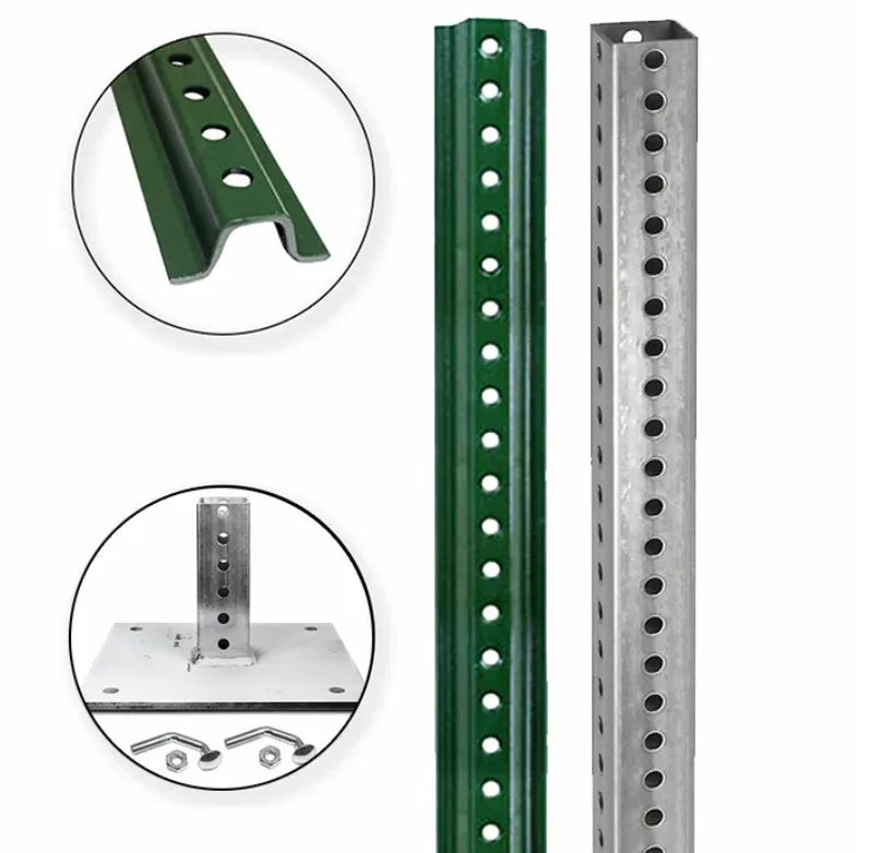 U Channel Galvanized Steel Post Sign Post Traffic Post - Buy Galvanized ...