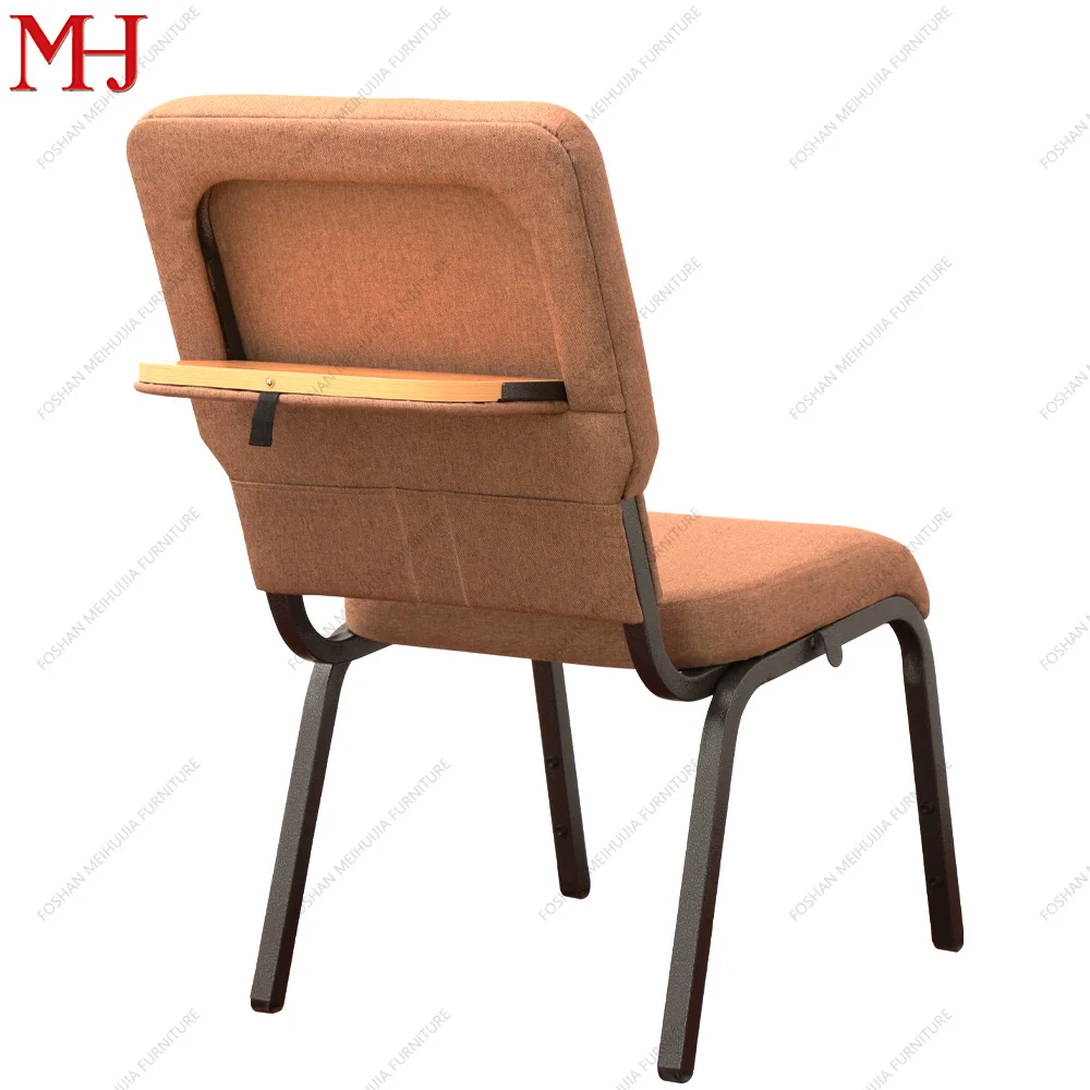 Royal Gray Interlocking Church Pulpit Chair with Writing Board ...