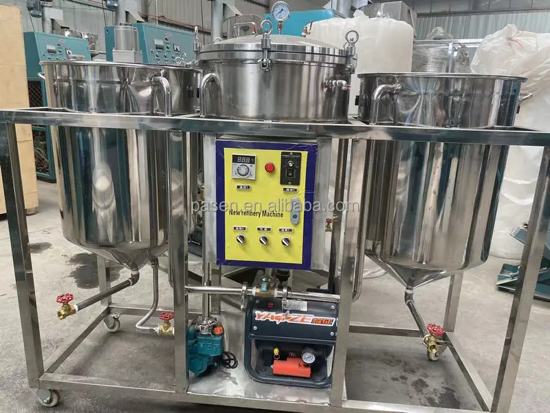 Small Palm Oil Refinery Machine - Automatic Soybean Oil Refining