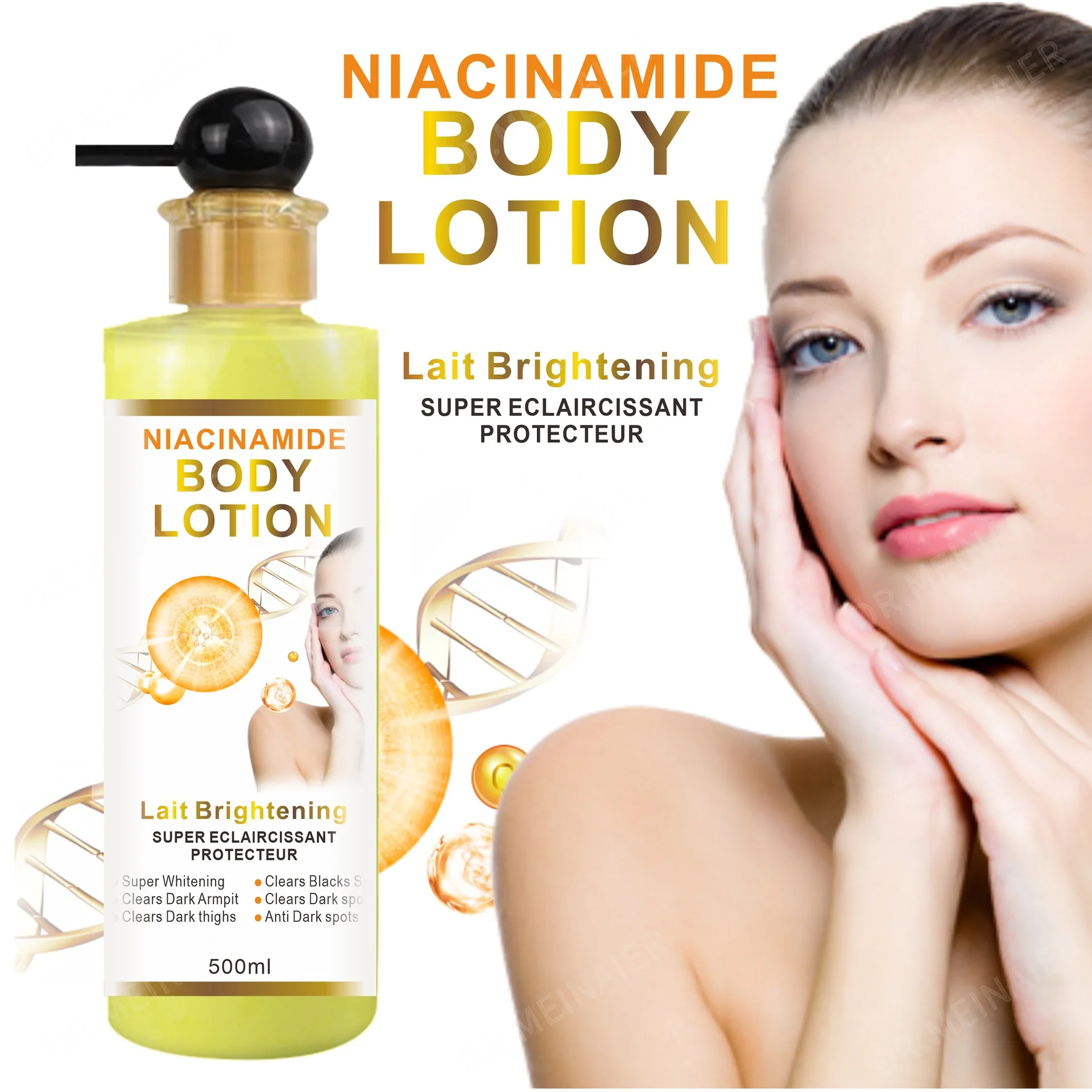 New Body Lotion Moroccan Argan Oil Whitening Skin Arbutin Turmeric Body ...