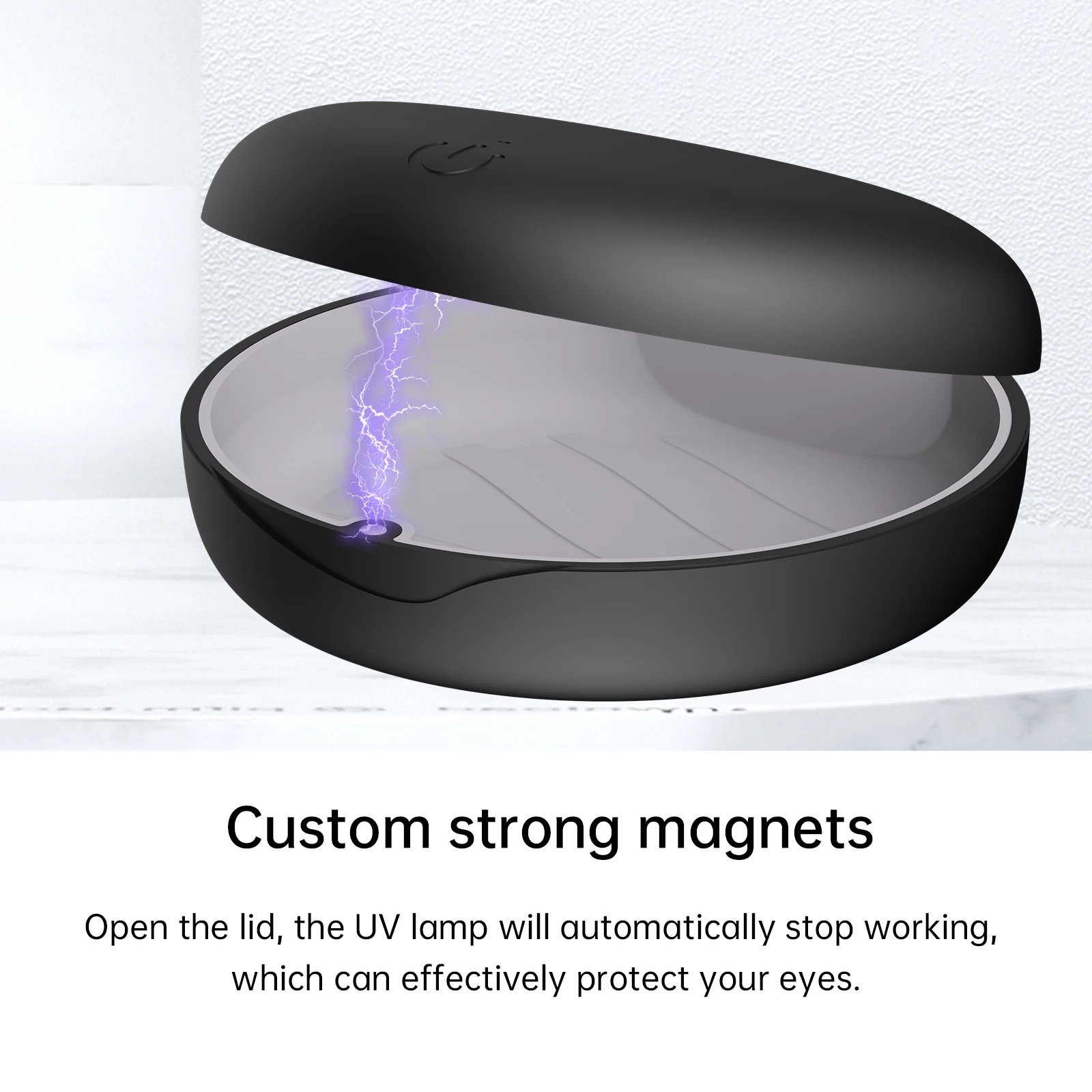 Orthodontic Retainer Case,UVC Sterilizer Box, Invisible Braces Slim ...