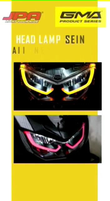 Nmax V2 2020 2024 New Custom Lazy Eyes Design Front Headlamp For Yamaha ...