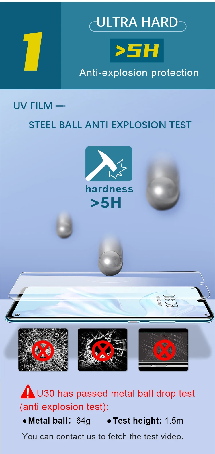 Momotech 3d Soft Silicone Hydrogel Frosted Screen Protector Tpu Clear ...