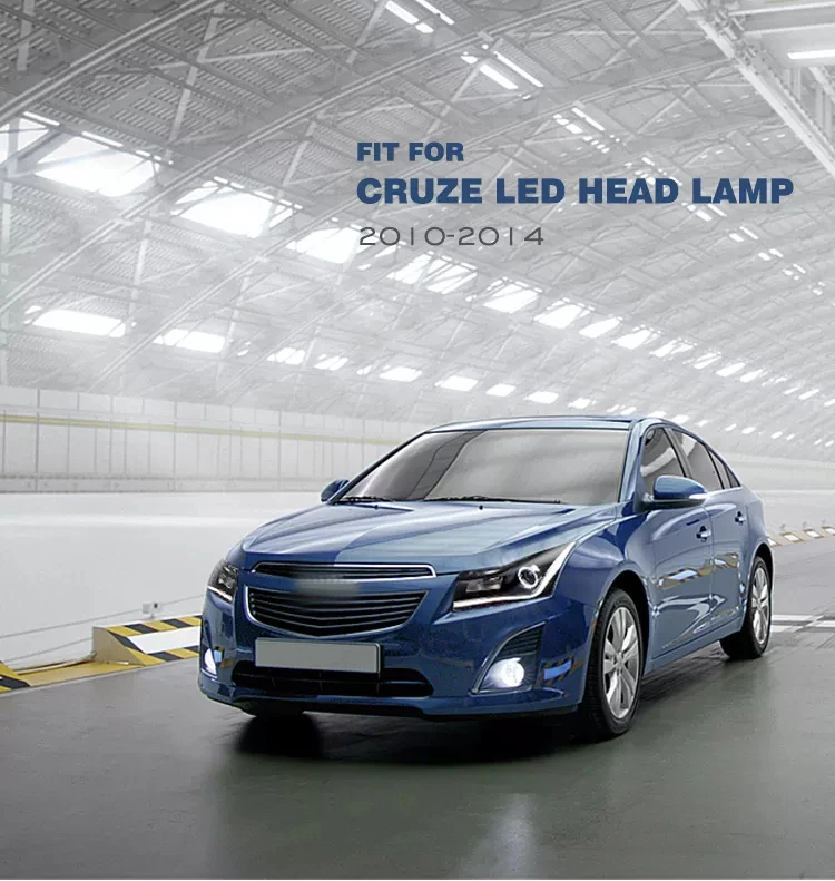 Chevrolet Cruze 2010-2014 LED Headlights - Bright & Efficient