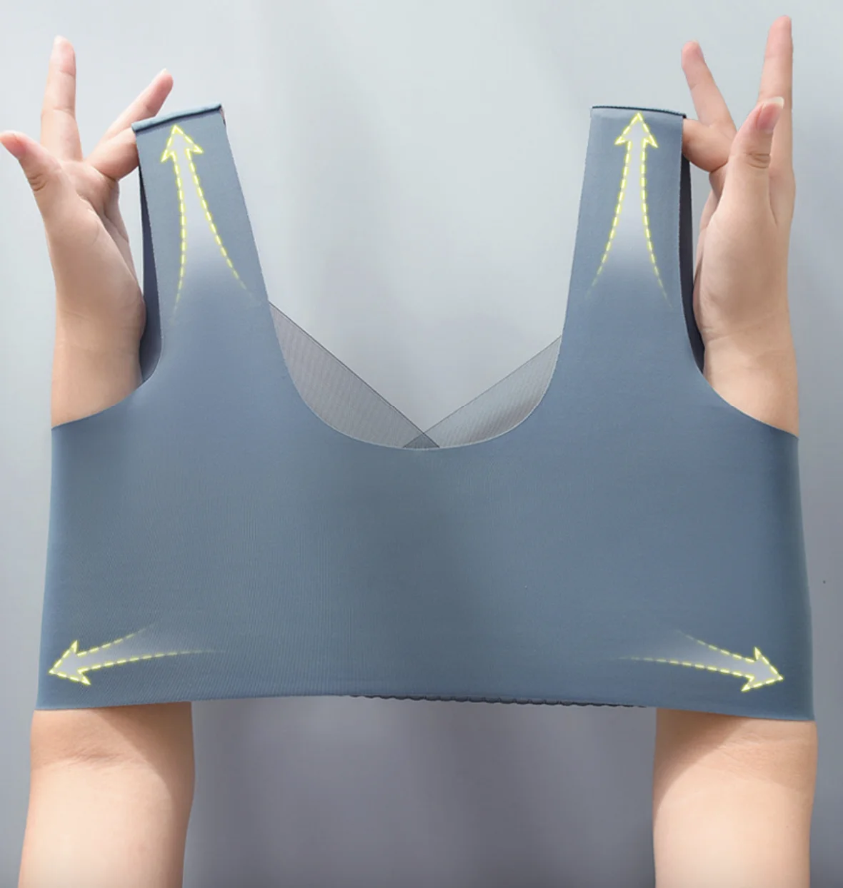 Wholesale Lace Chest Wrap Ladies Underwear Push-up Wireless Seamless ...