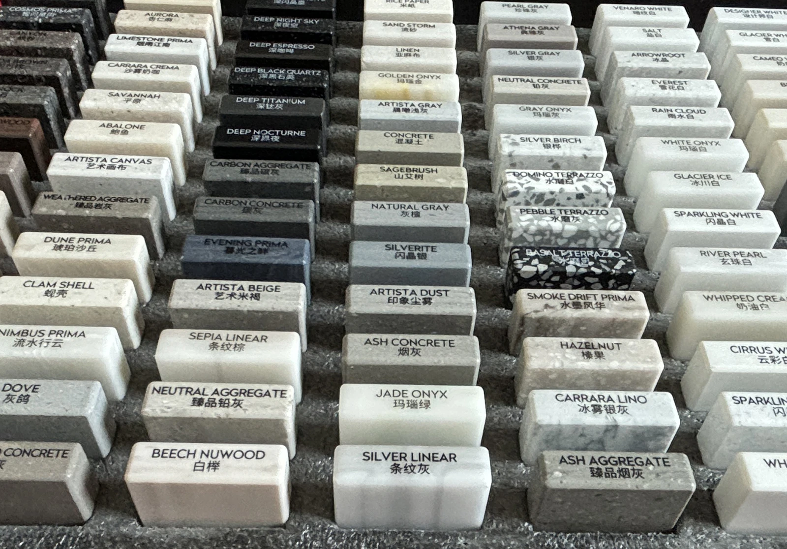 Restaurant Bar Counter Design - White Solid Surface