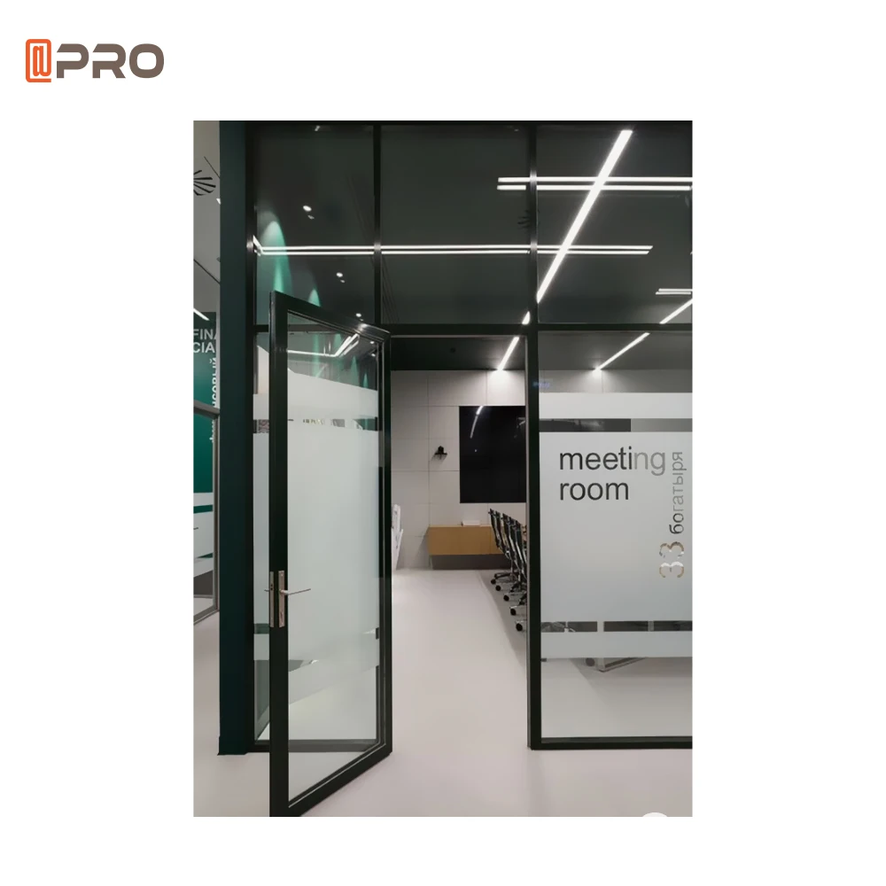 APRO Vertical Frame Design Partition Wall aluminium Frame Folding ...