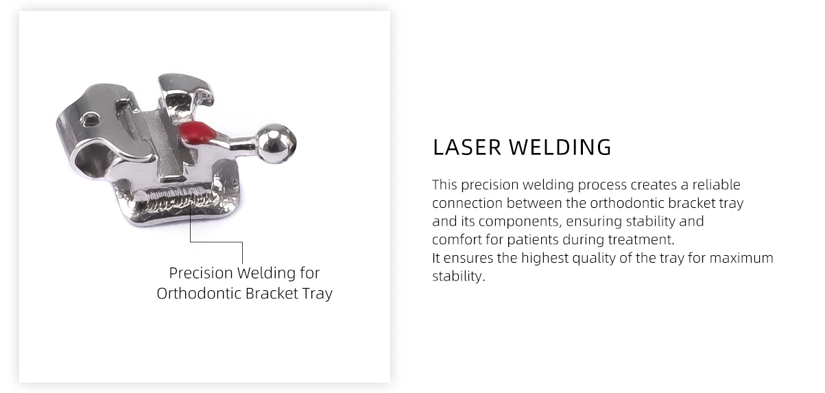 022 Orthodontic Metallic Self-Ligating Braces Dental Instruments Roth ...