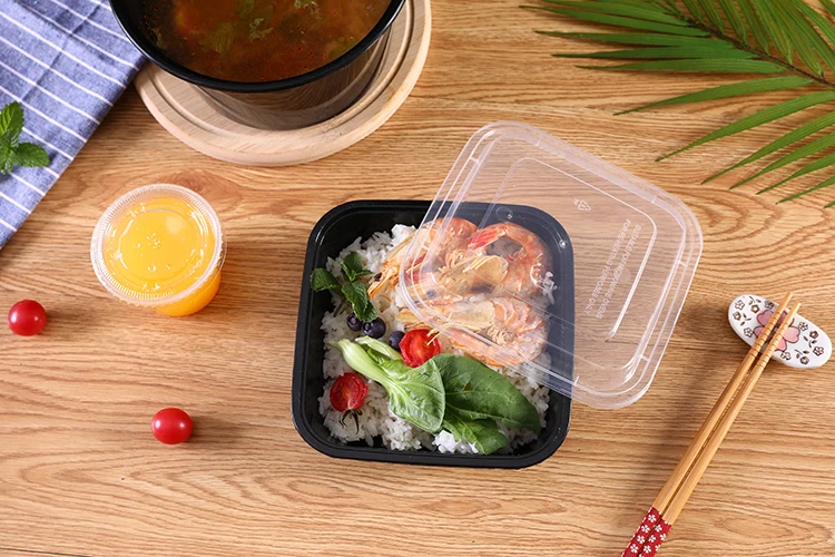 Factory Direct Supply Food Delivery Containers Restaurant Plastic ...
