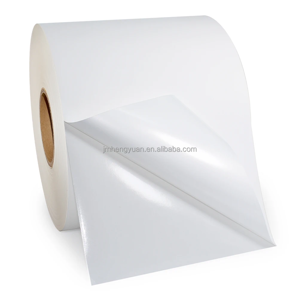 Factory 75 Um 330mm Synthetic Film Label BOPP White Jumbo Label ...