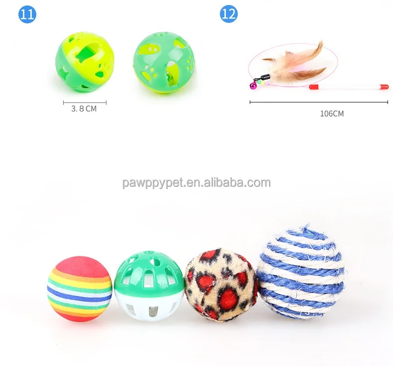 New Colorful Cat Toy To Tickle Pet Training Behavior Products Cat ...