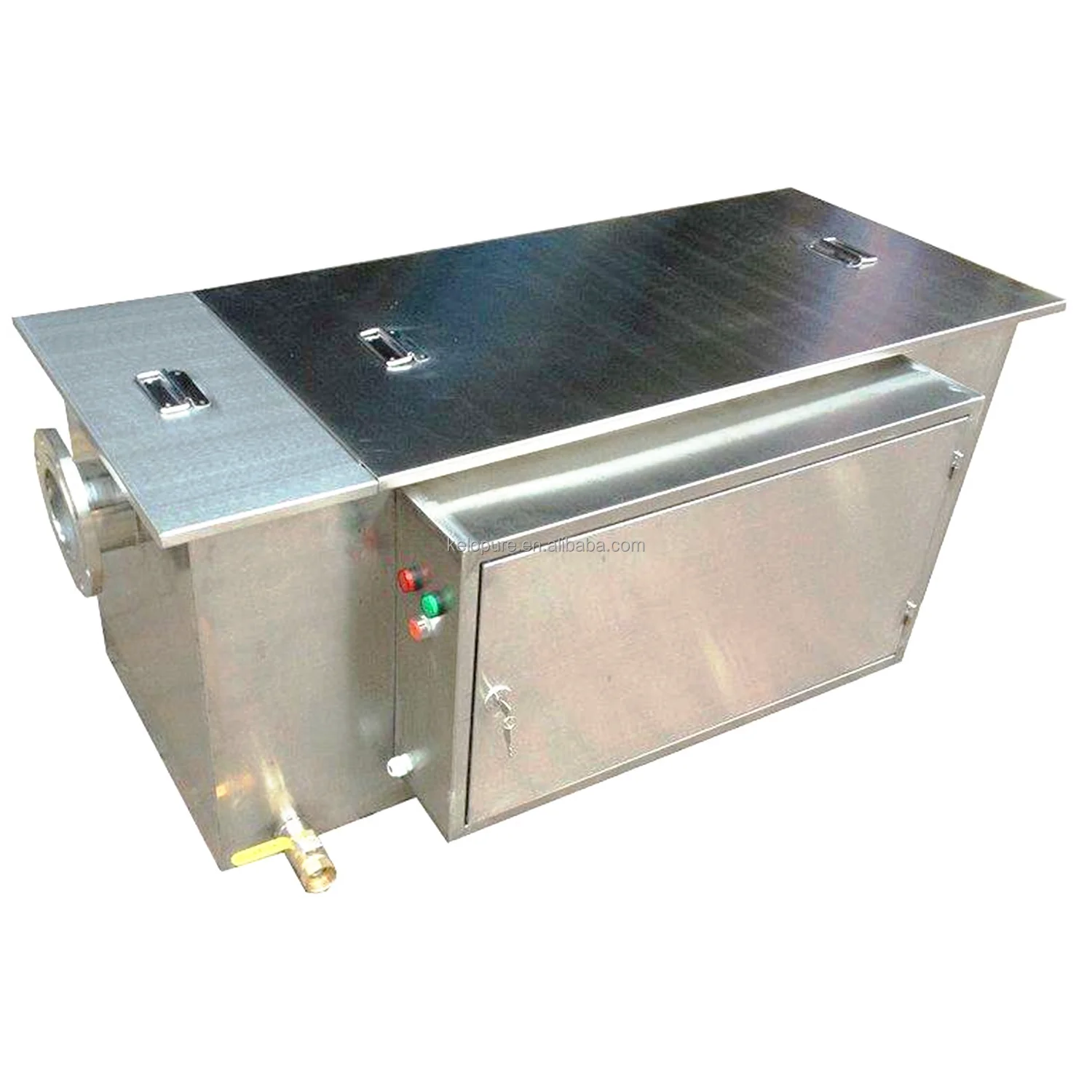 Automatic Grease Trap 3TPH Oil Water Separator Machine