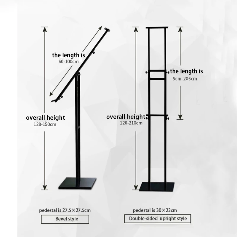 Kt Board Vertical Floor Type Poster Stand - Meris Display
