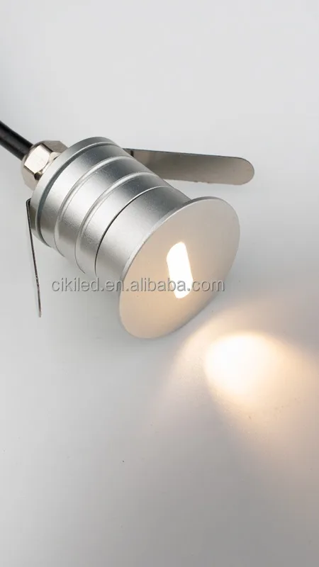 Outdoor Stair Light 1w 12v 24v Led Recessed Step Lights Ip67 Waterproof ...