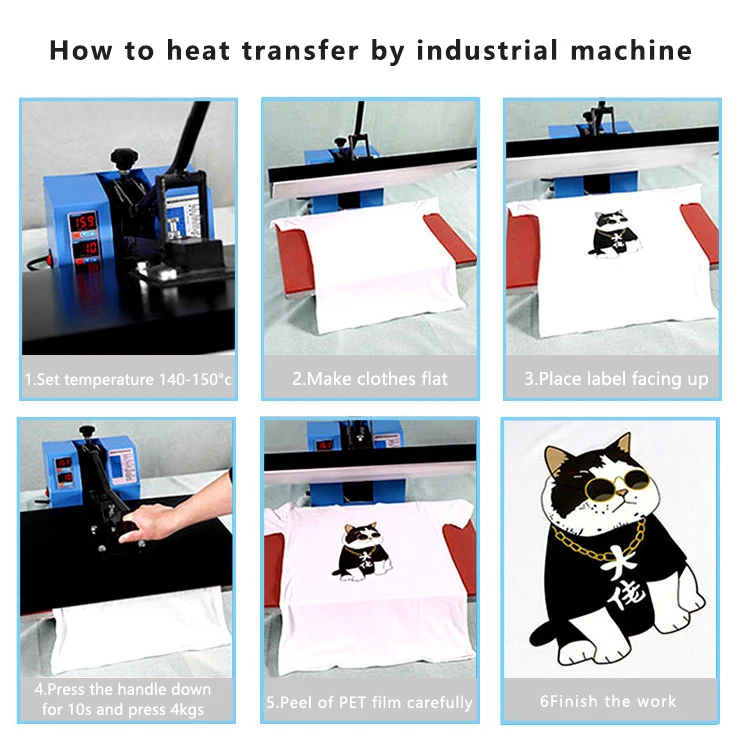 Custom 3D Silicone Heat Transfer Stickers with Logo