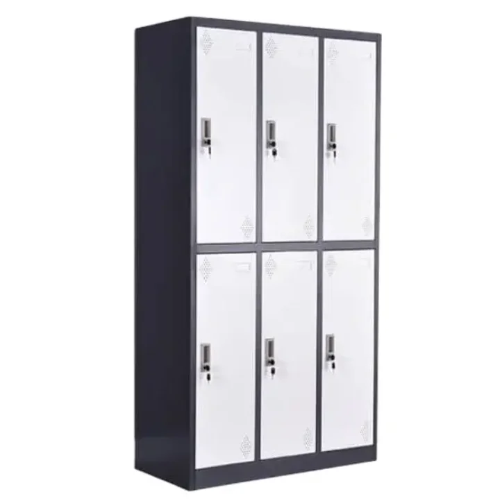Gym Iron Locker Cabinet Steel Staff Metal Work Lockers School Storage ...