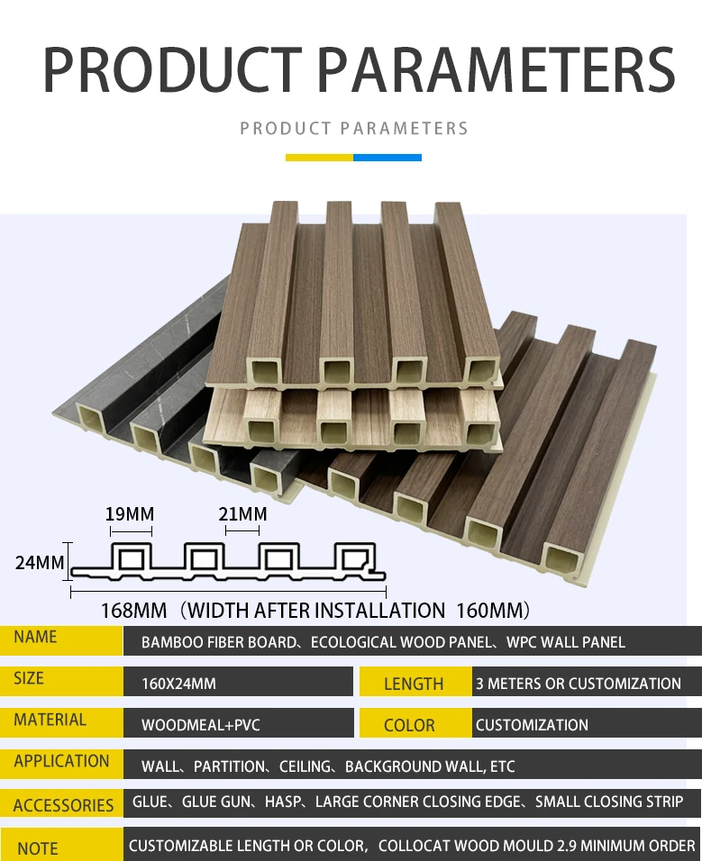 Wall Panels Pvc Wall Panel Wpc Fluted Wall Panel - Buy Wall Panels Pvc ...