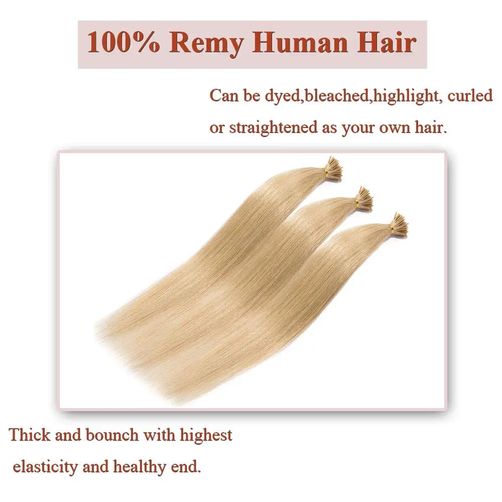 Women 20 Inch 50g 50 Strands Real Virgin Hair Natural Black Jet Color ...