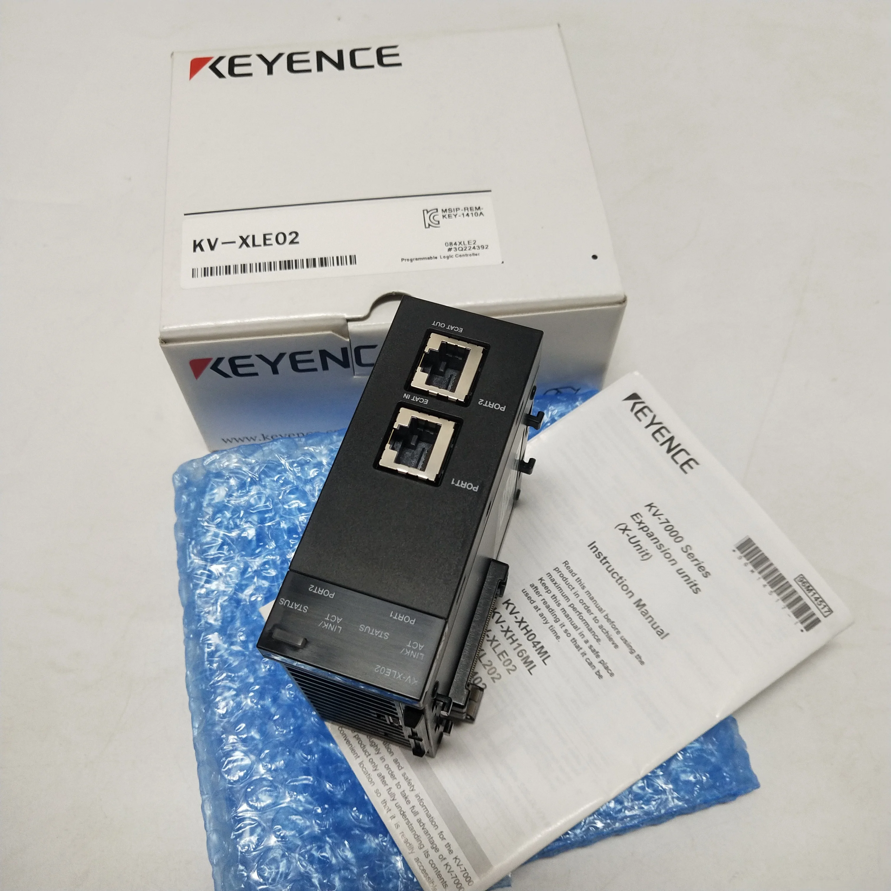 New Keyence KV-XLE02 Programmable Controllers Ethernet Unit 2-Port ...