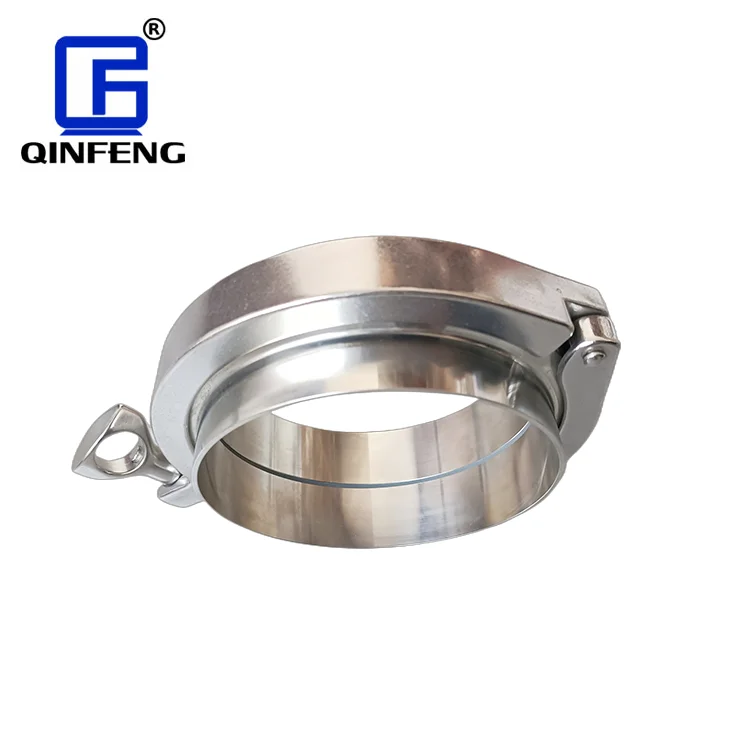 1 Inch Sanitary Stainless Steel Tri Clamp Ferrule Set, 304/316L, Mirror ...